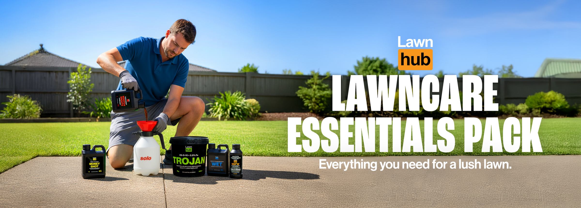 Delivering professional grade lawn care products direct to your home.