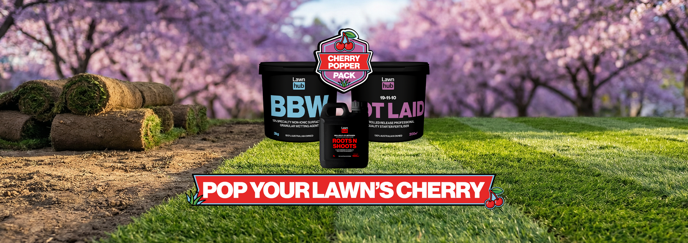Delivering professional grade lawn care products direct to your home.