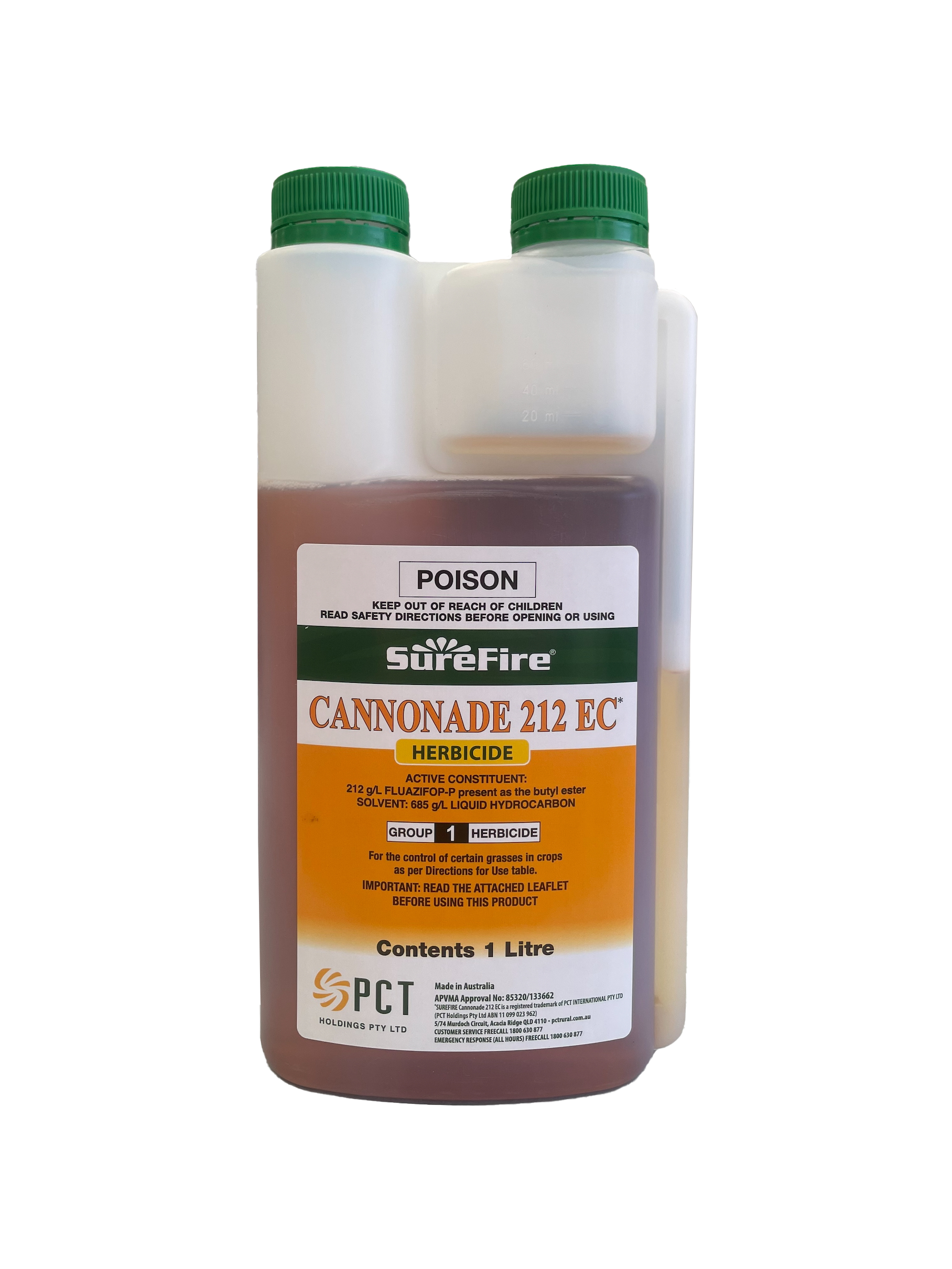 Surefire Cannonade 212 EC 1 Litre (Fluazifop-p)