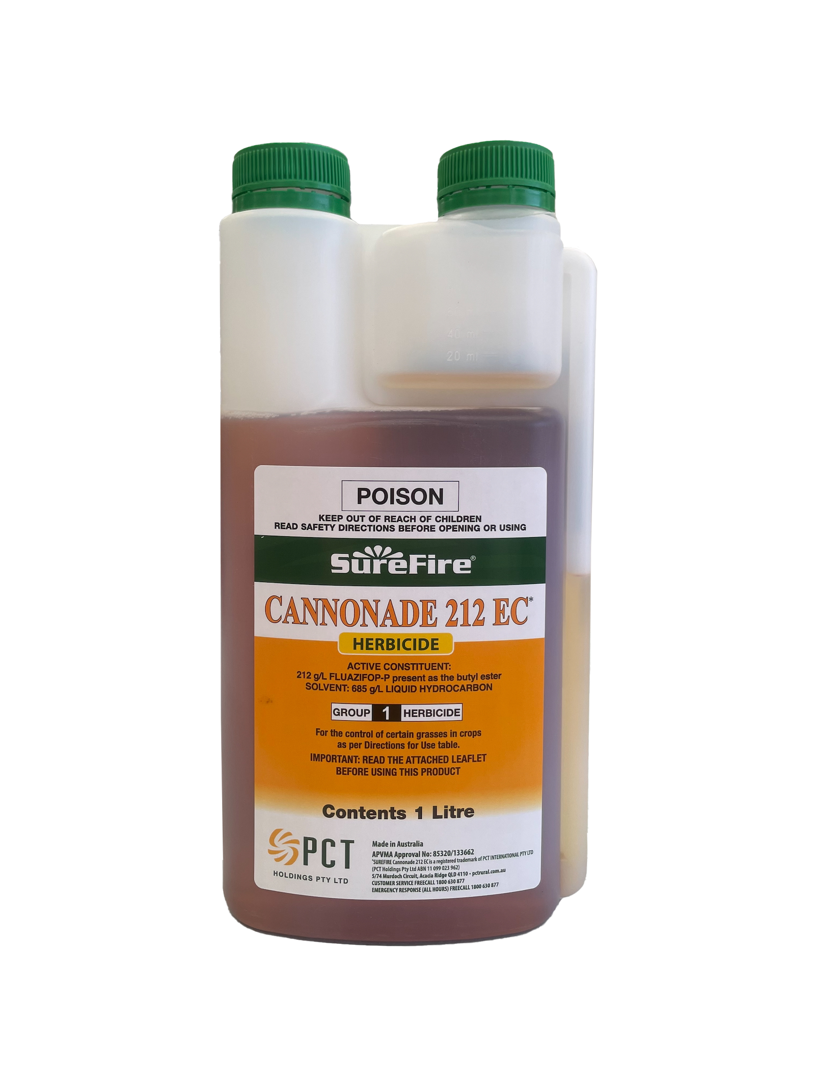 Surefire Cannonade 212 EC 1 Litre (Fluazifop-p)