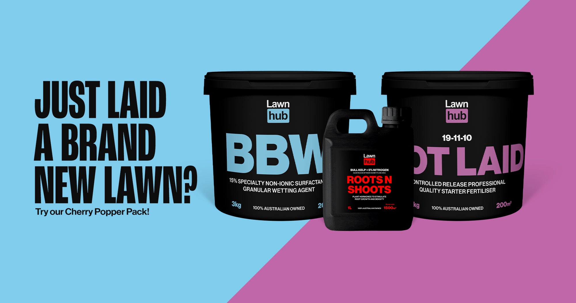 Delivering professional grade lawn care products direct to your home.