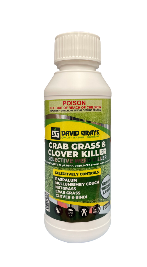 David Grays Crab Grass & Clover Killer 500ml | Couch Selective ...