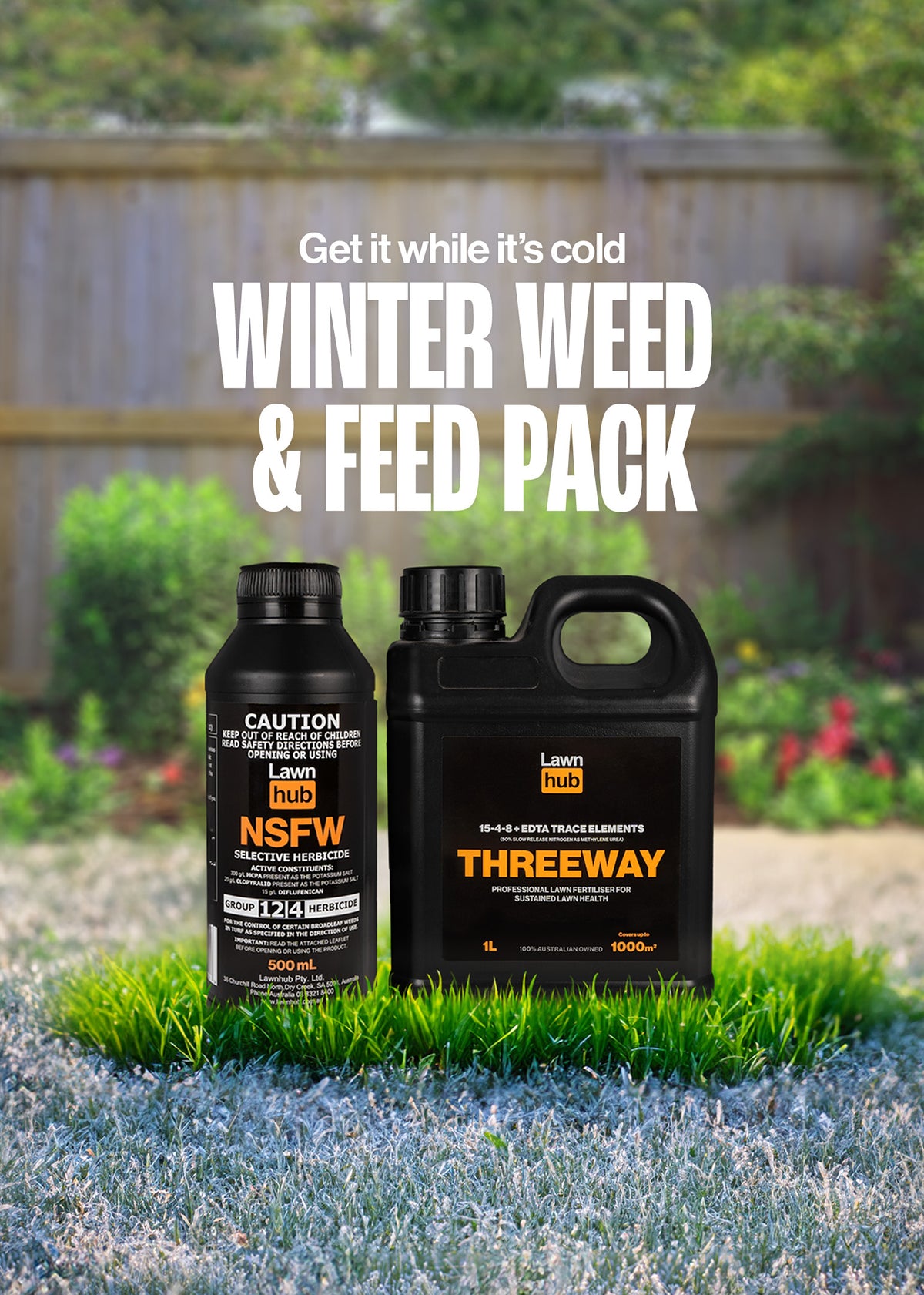 Delivering professional grade lawn care products direct to your home.