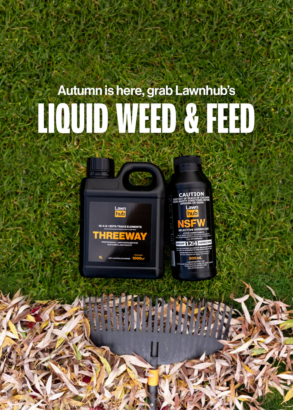 Delivering professional grade lawn care products direct to your home.