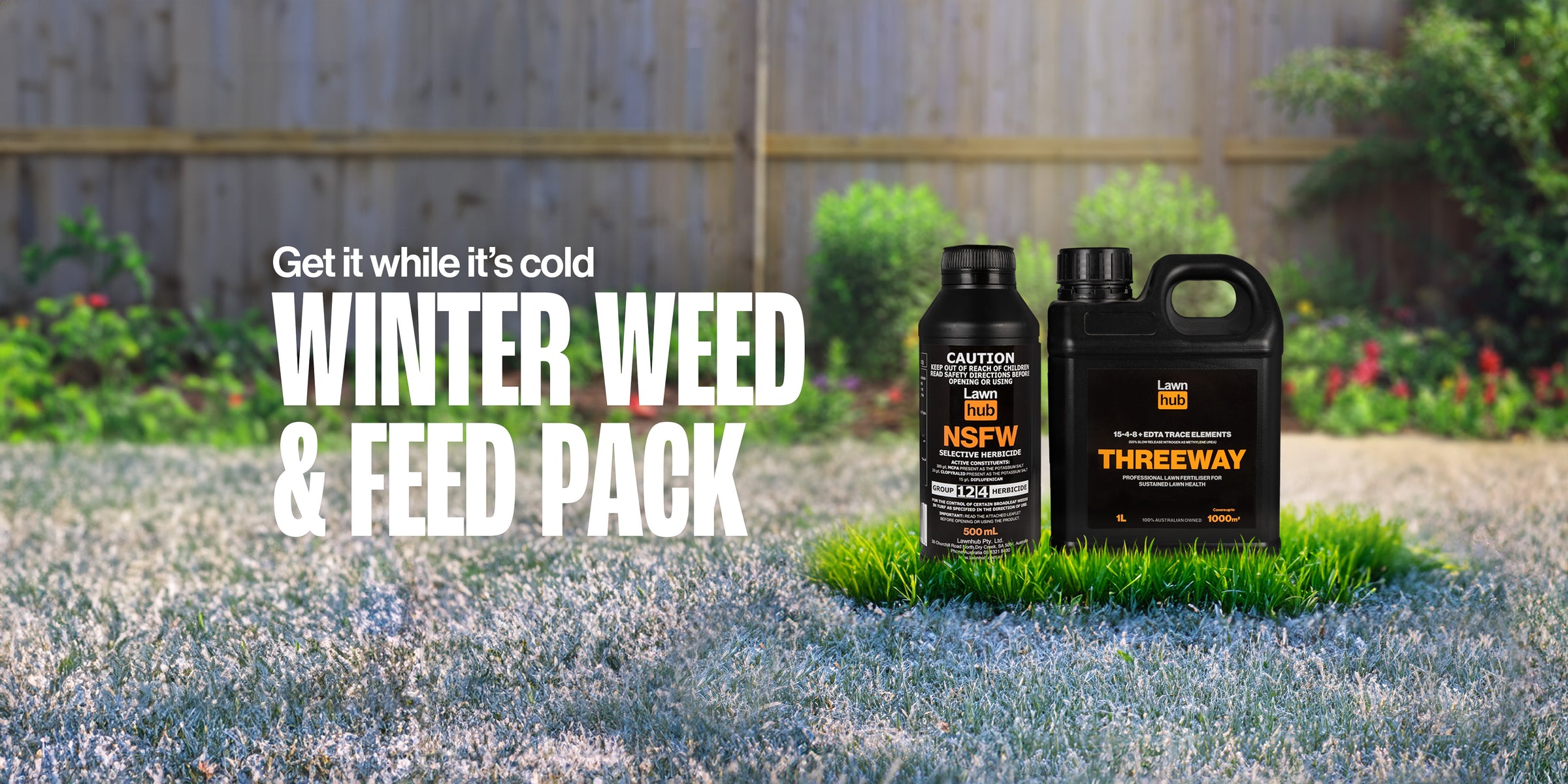 Delivering professional grade lawn care products direct to your home.