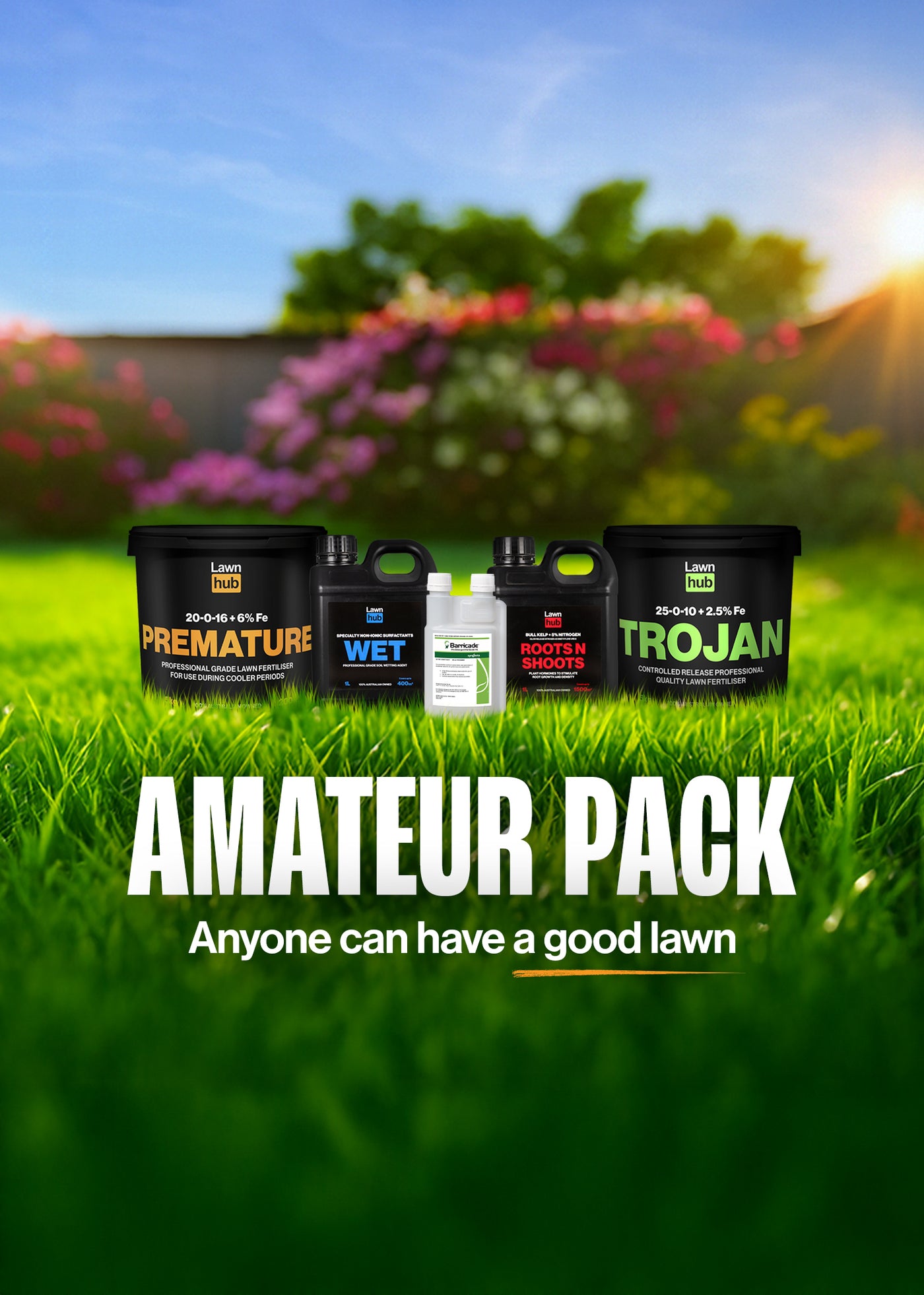 Delivering professional grade lawn care products direct to your home.