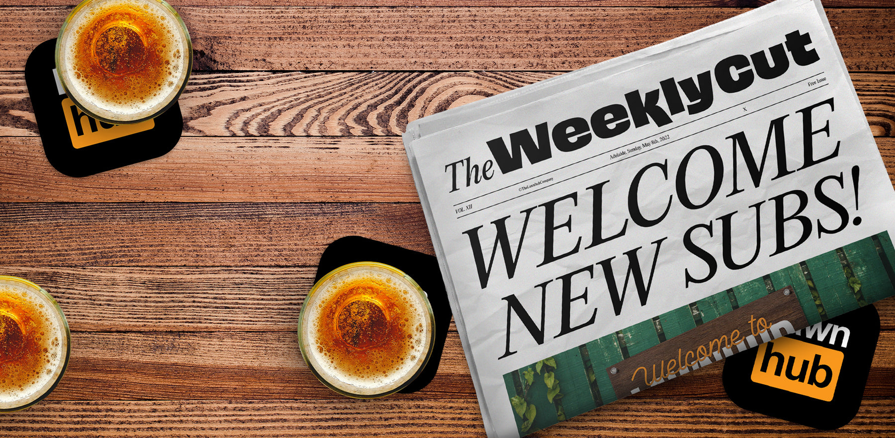 Sign up for email and text