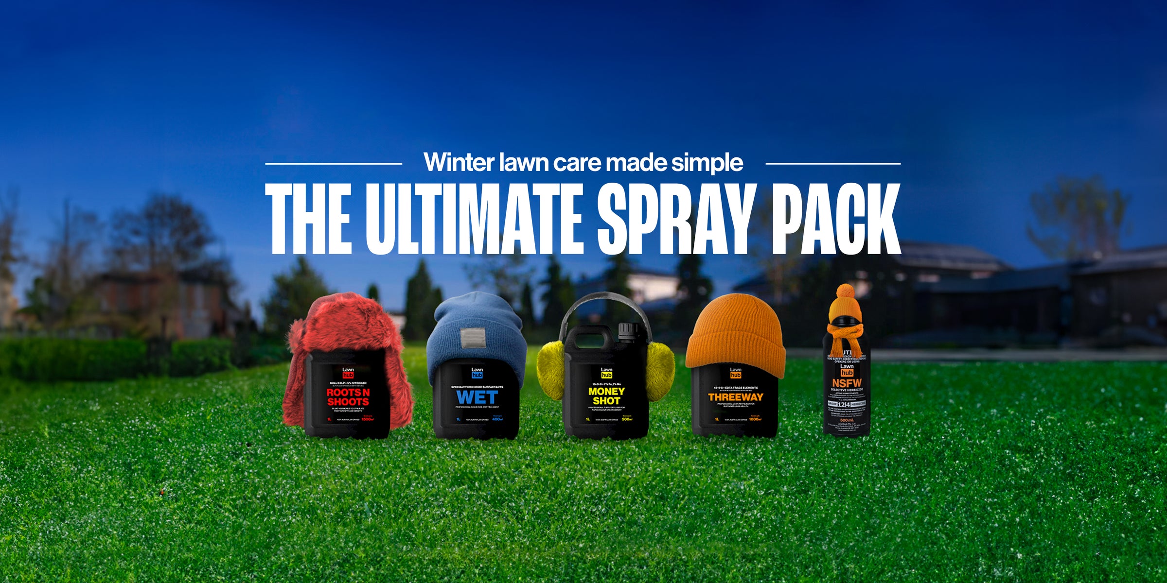 Delivering professional grade lawn care products direct to your home.