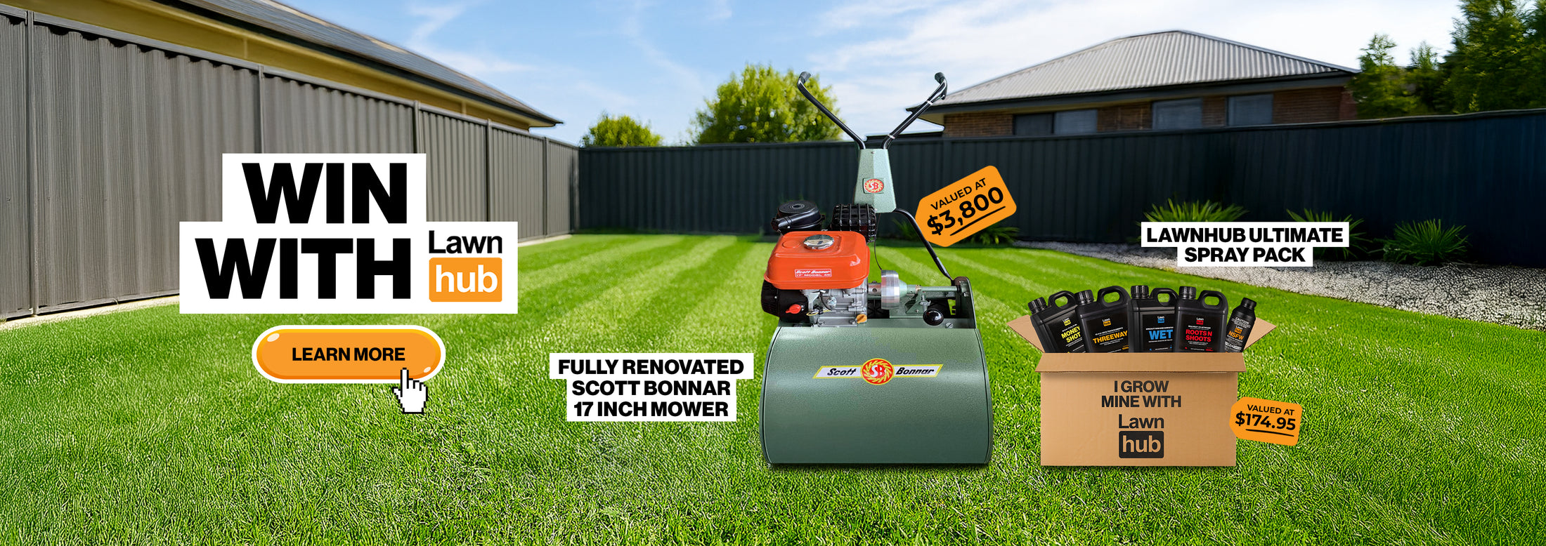 Delivering professional grade lawn care products direct to your home.